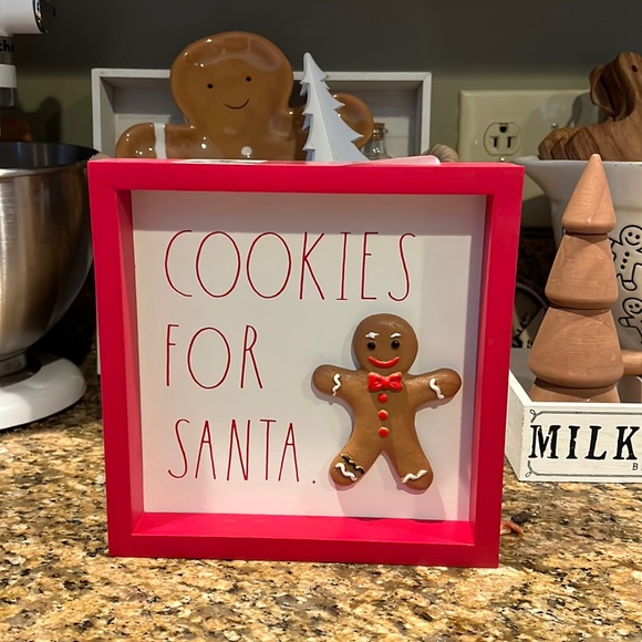 Rae Dunn | Holiday | Rae Dunn Cookies For Santa Gingerbread Man | Poshmark
